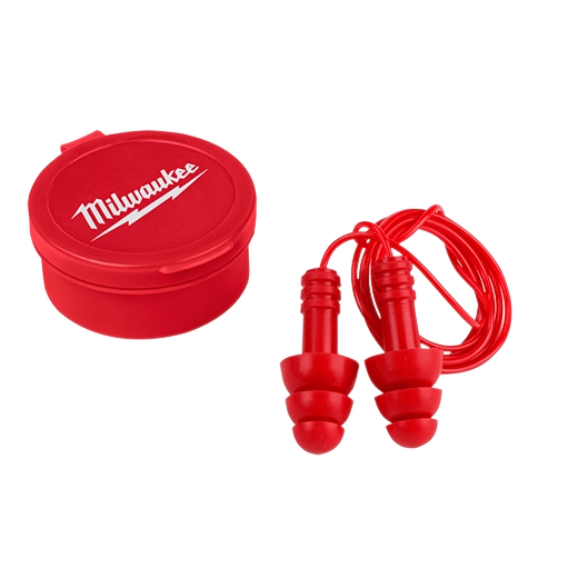 (3PK) Reusable Corded Ear Plugs | Milwaukee Tool