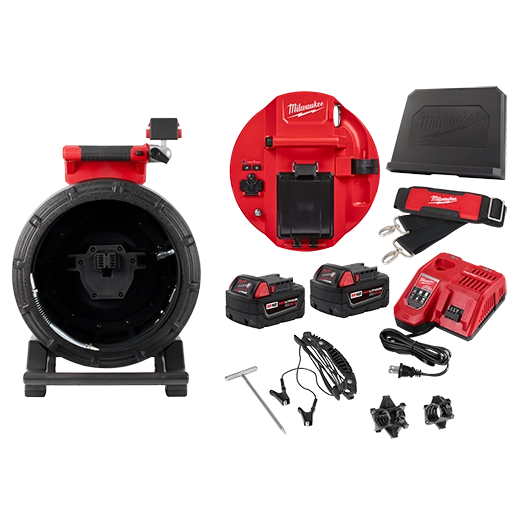 M18™ 100’ Flexible Pipeline Inspection Camera Kit | Milwaukee Tool