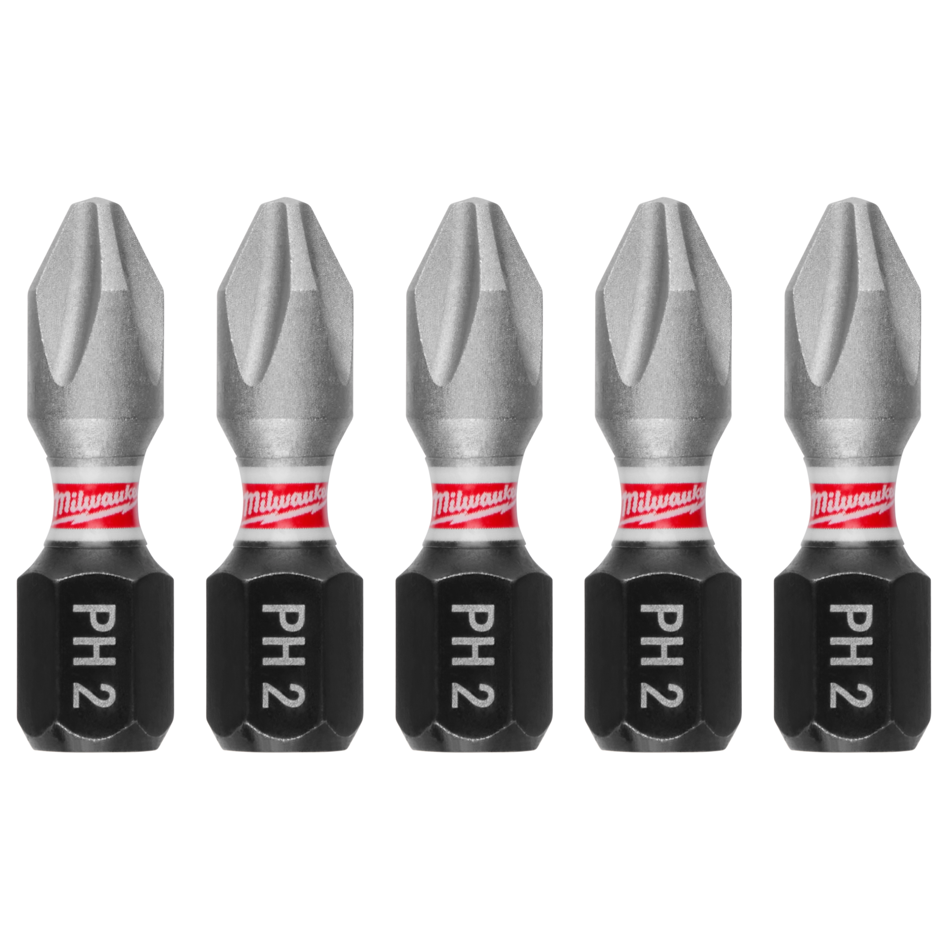 SHOCKWAVE™ 1" Impact Duty Phillips #2 Insert Driver Bits (5 PK ...