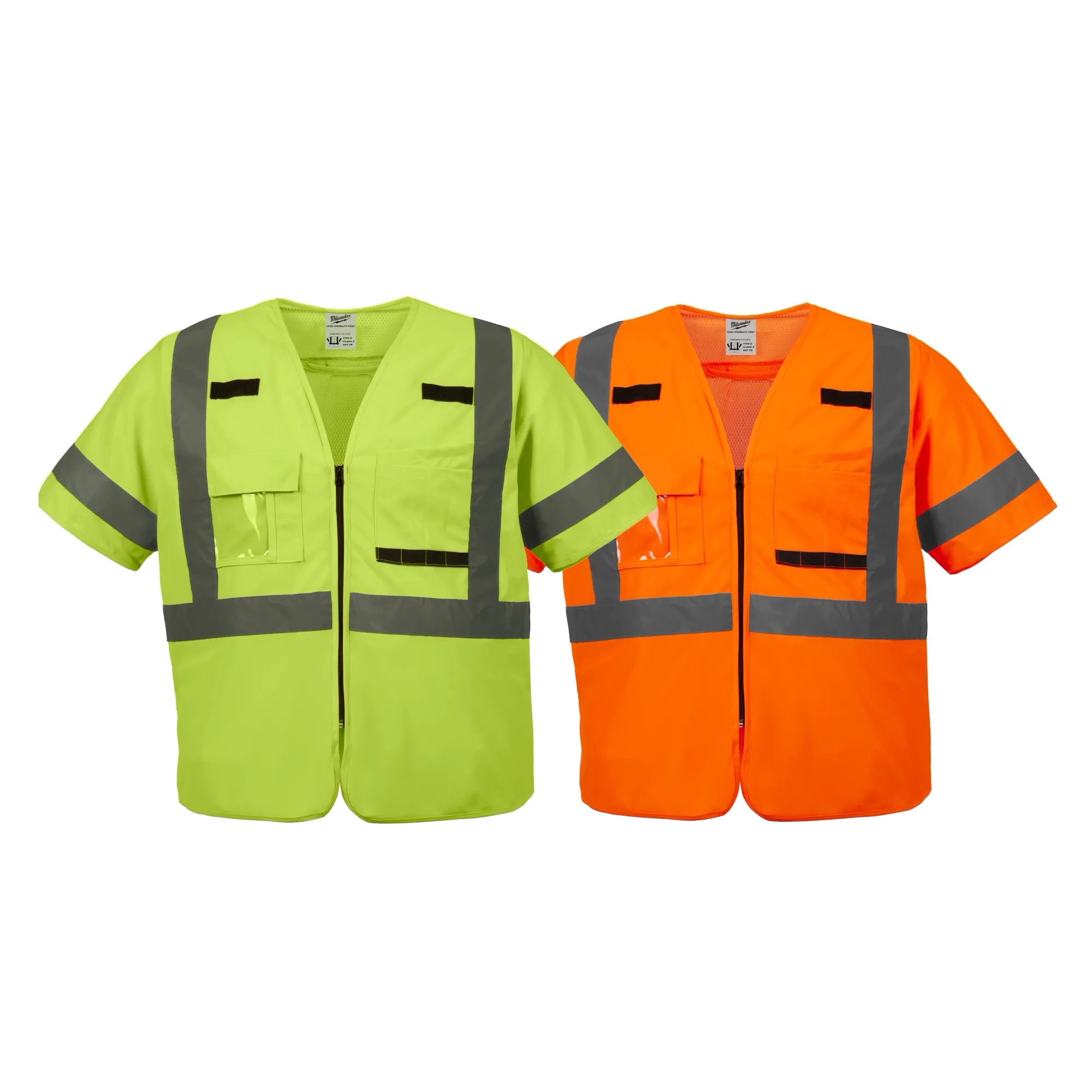 (4XL/5XL) Class 3 High Visibility Orange Safety Vest | Milwaukee Tool