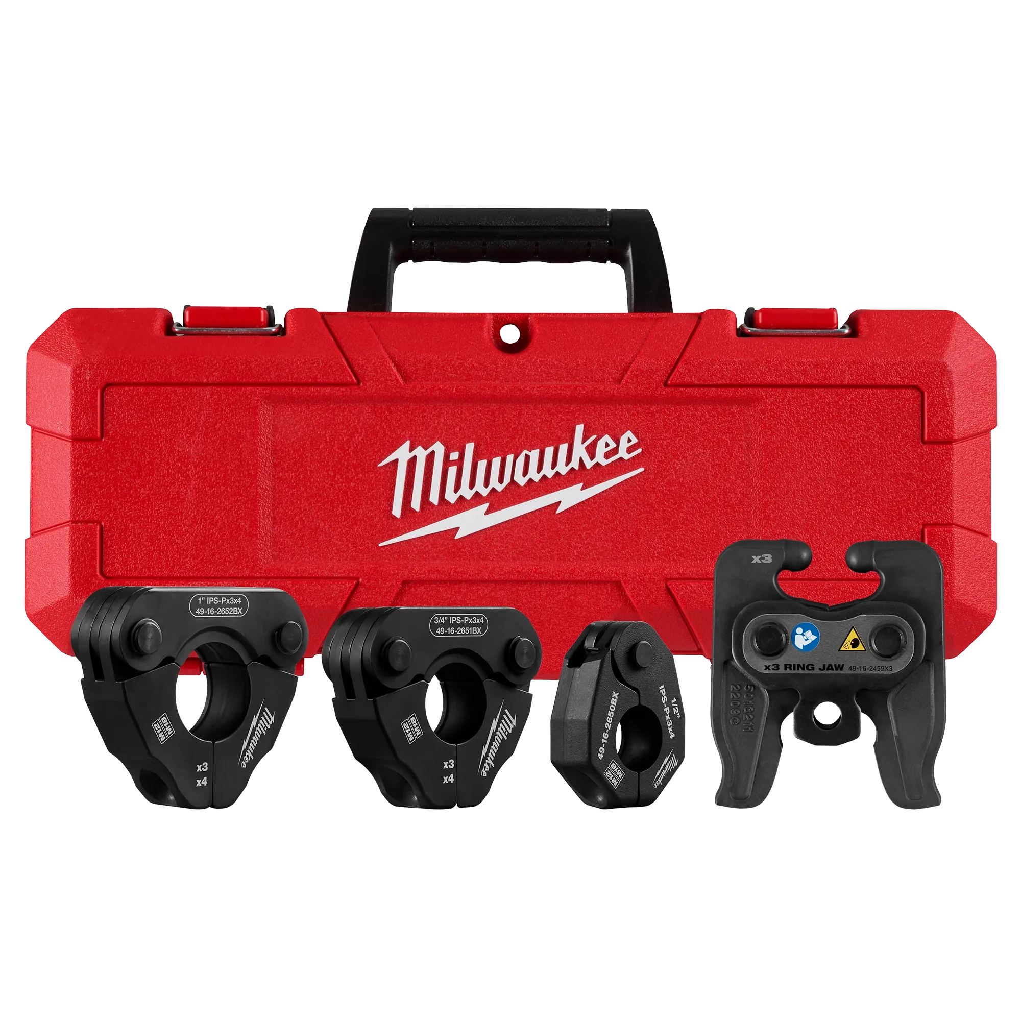 1/2" - 1" IPS-P Pivoting Press Ring Kit | Milwaukee Tool
