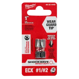 SHOCKWAVE ECX Impact Bits | Milwaukee Tool