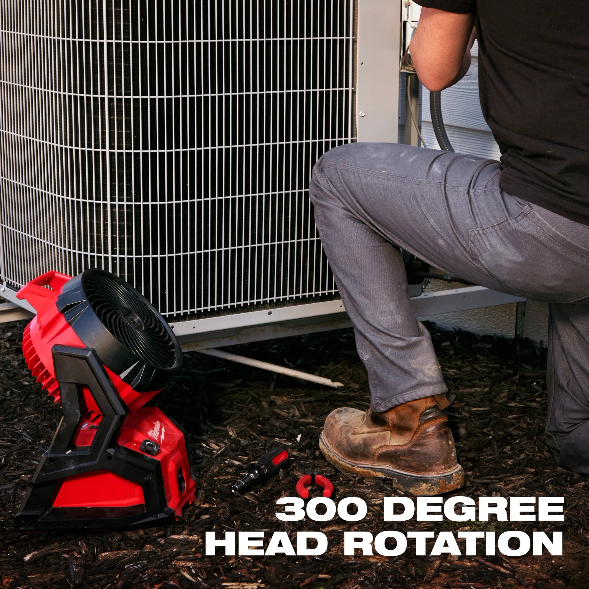 M18™ Brushless PACKOUT™ Fan | Milwaukee Tool