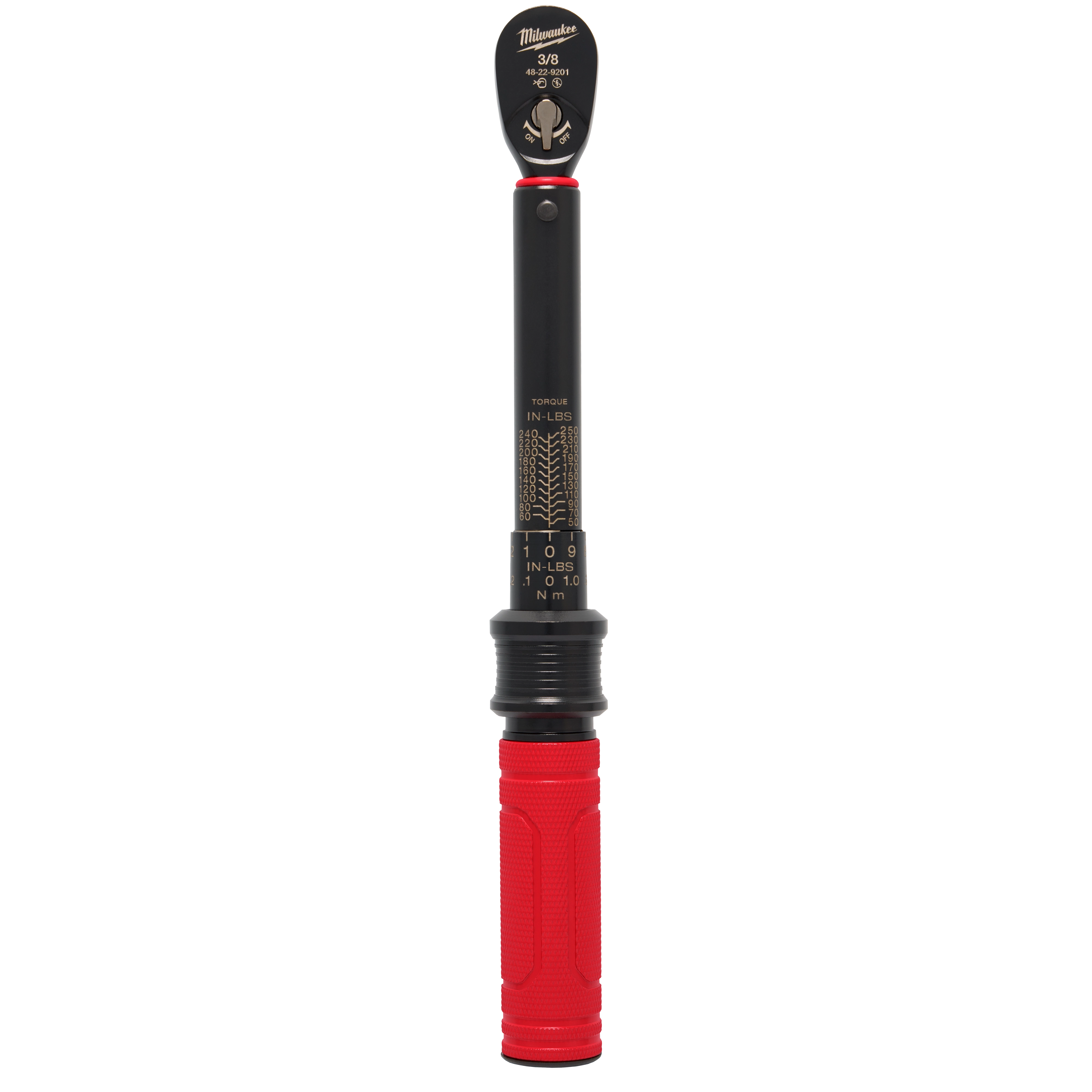 3/8” Drive Click Torque Wrench (50-250 in·lbf) | Milwaukee Tool