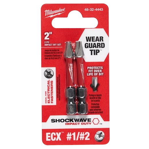 SHOCKWAVE ECX Impact Bits | Milwaukee Tool