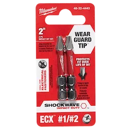 SHOCKWAVE ECX Impact Bits | Milwaukee Tool