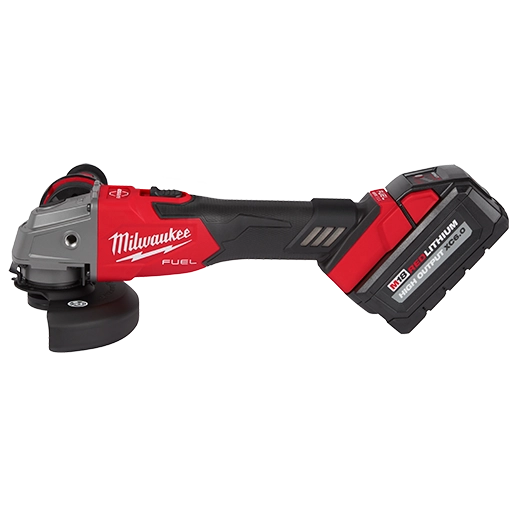 M18 FUEL 4-1/2" / 5" Grinder Slide Switch, Lock-On | Milwaukee Tool