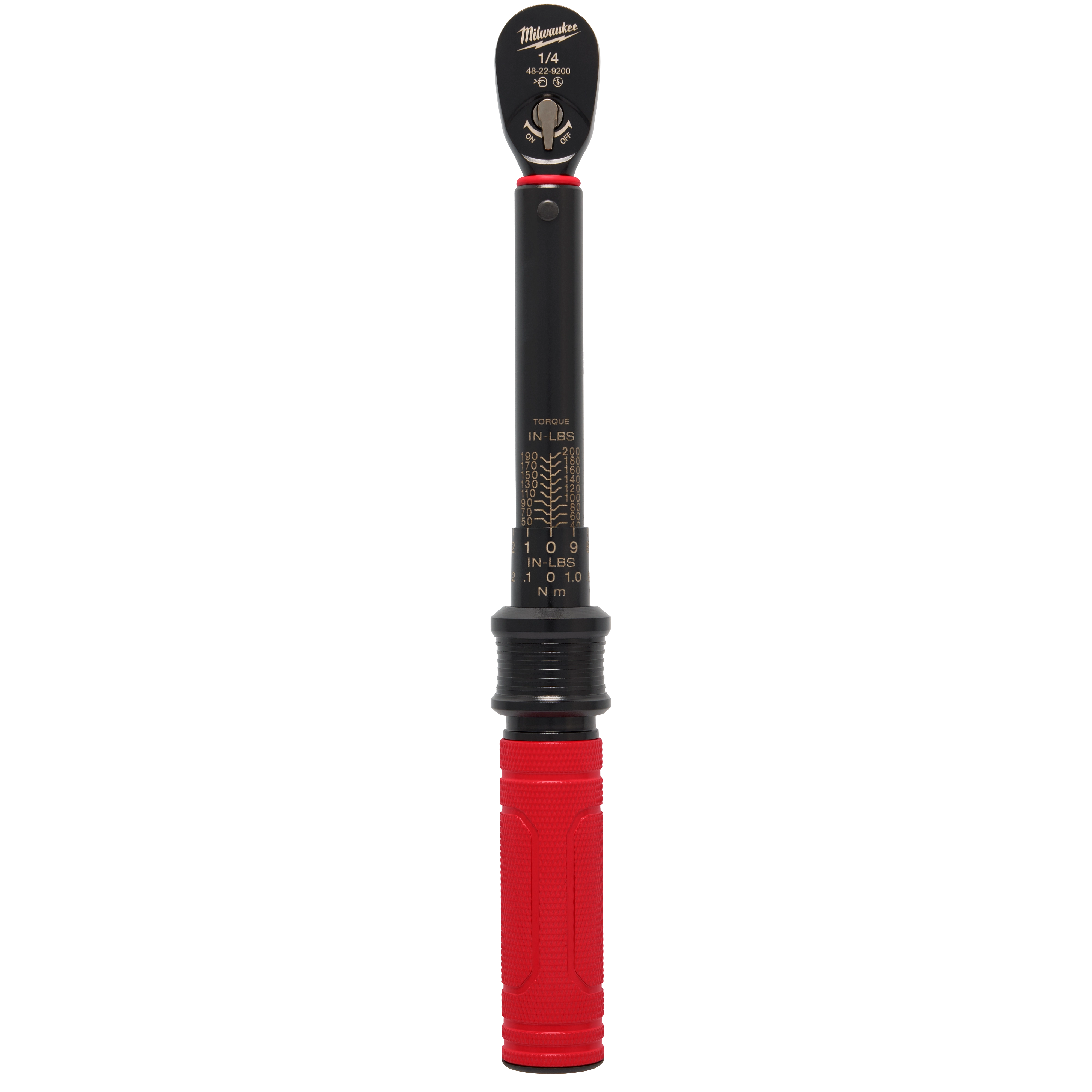 1/4” Drive Click Torque Wrench (40-200 in·lbf) | Milwaukee Tool