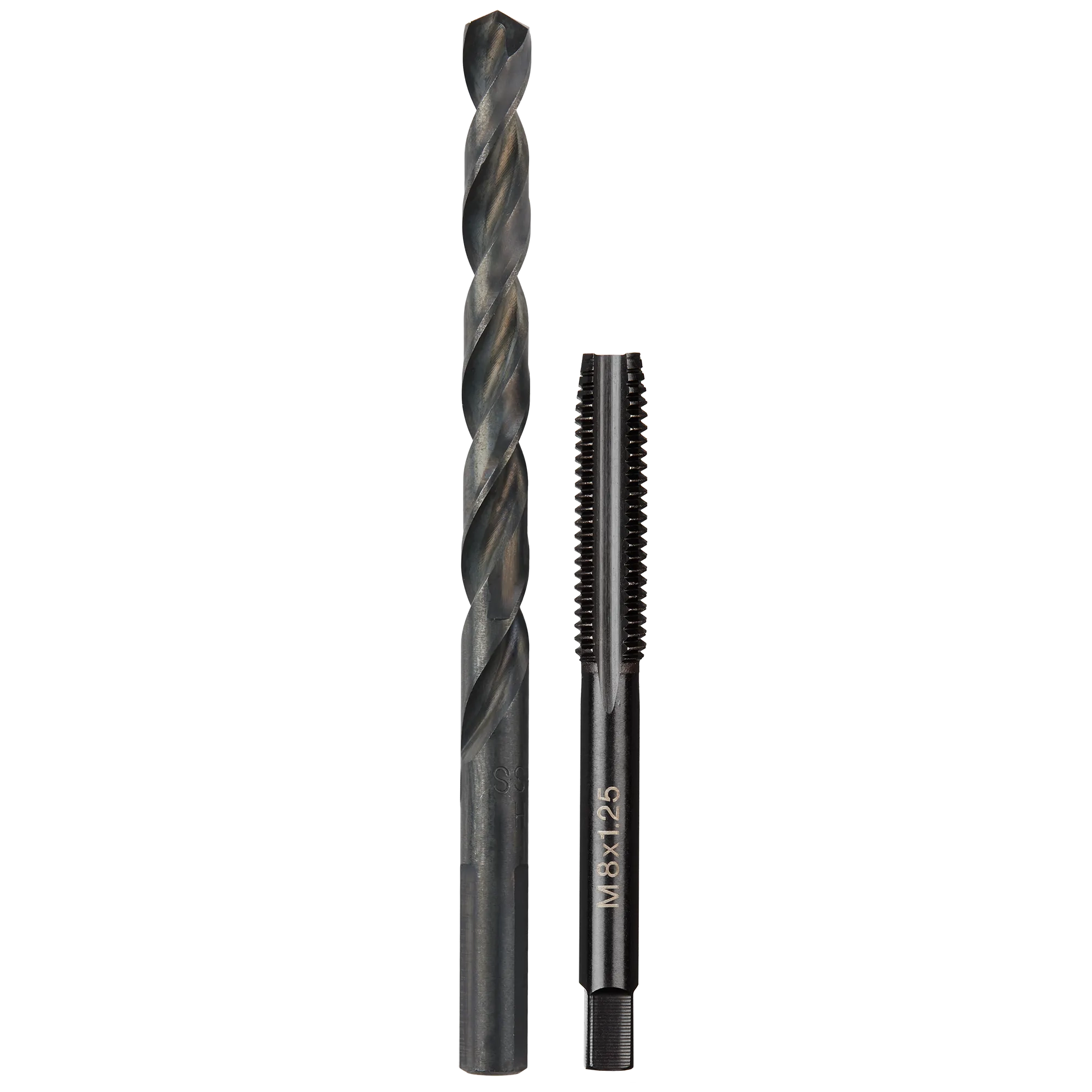 M8-1.25 mm Straight Flute Plug Tap & H Drill Bit | Milwaukee Tool