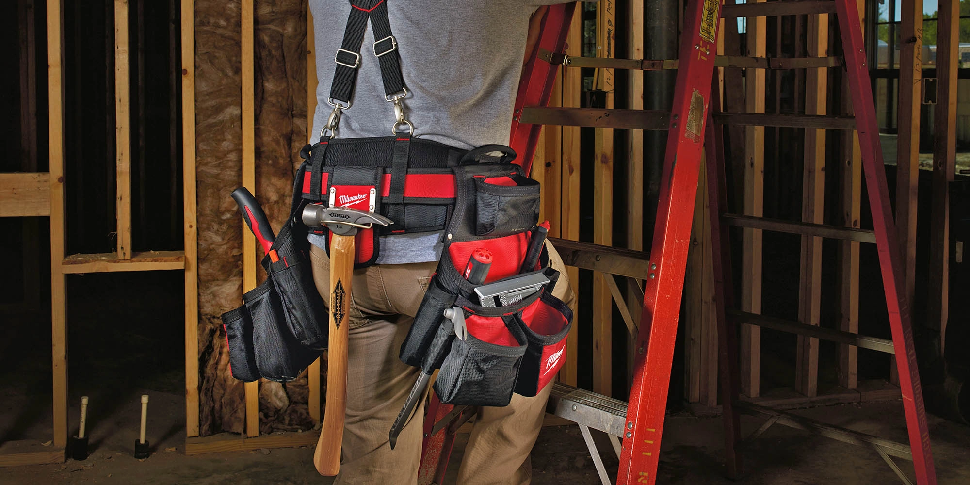 Comfortable Tool Belts, Pouches, Harnesses and Holsters | Milwaukee Tool