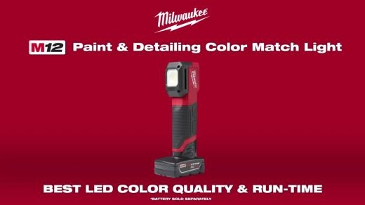 M12 Paint and Detailing Color Match Light Milwaukee Tool