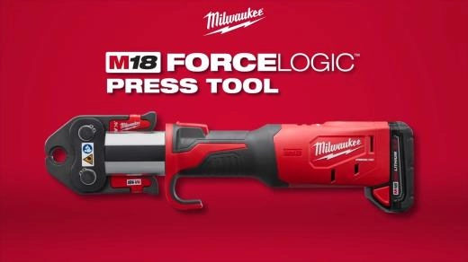 Milwaukee M18 Force Logic Long Throw Press Tool Kit No Jaws Pipe ...