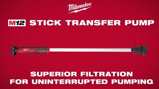 M12™ Stick Transfer Pump | Milwaukee