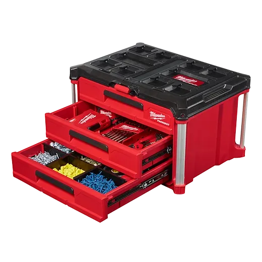 MILWAUKEE® PACKOUT™ 3-Drawer Tool Box | Milwaukee Tool