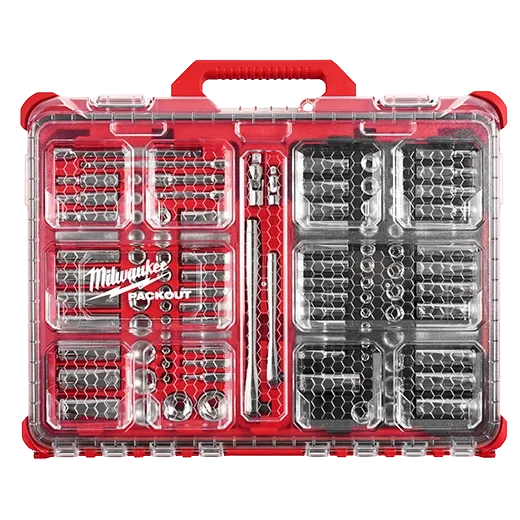 (106PC) Ratchet & Socket Set + PACKOUT™ | Milwaukee Tool