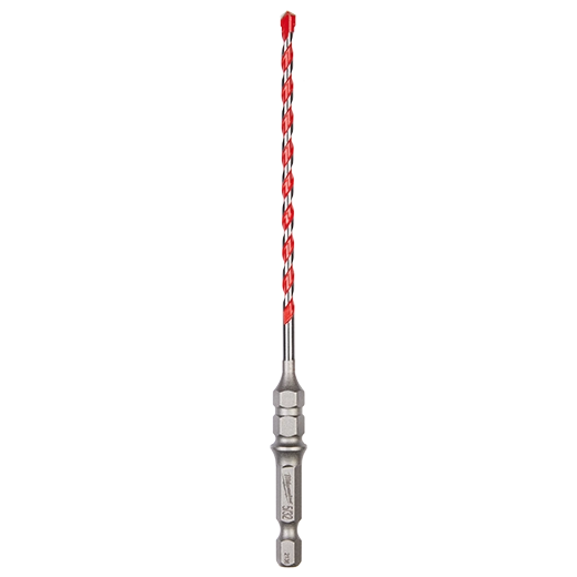 5/32" x 4" x 6" SHOCKWAVE Impact Duty™ Carbide Hammer Drill Bit w/ Hex ...