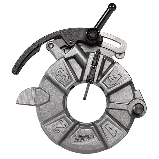 BSPT Pipe Threading Die Head w/Micro-Adjust | Milwaukee Tool