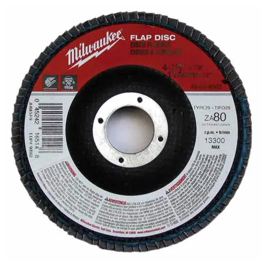 4-1/2" x 7/8" Flap Disc 36 Grit (Type 29)