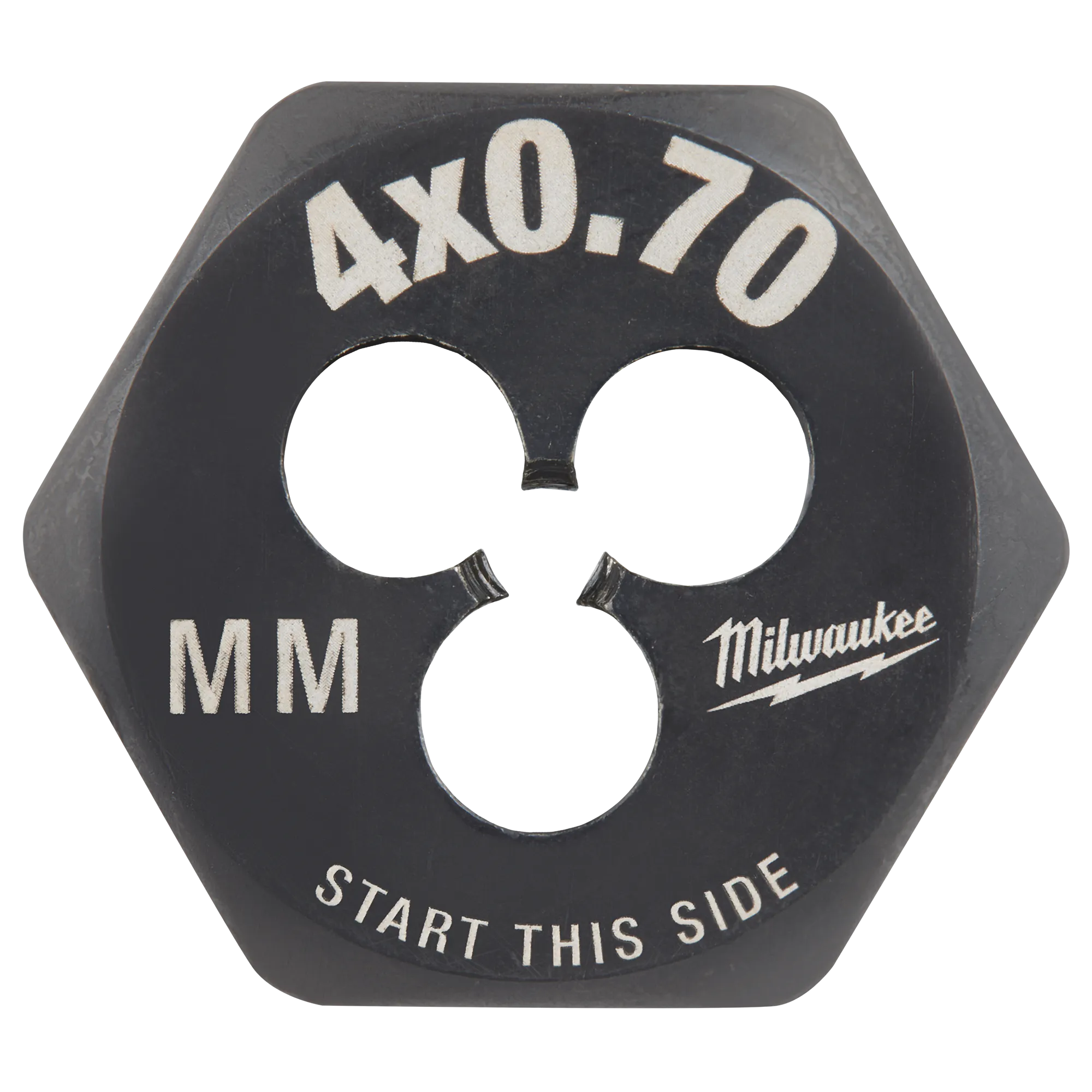 M4-0.70 mm 1-Inch Hex Threading Die | Milwaukee Tool