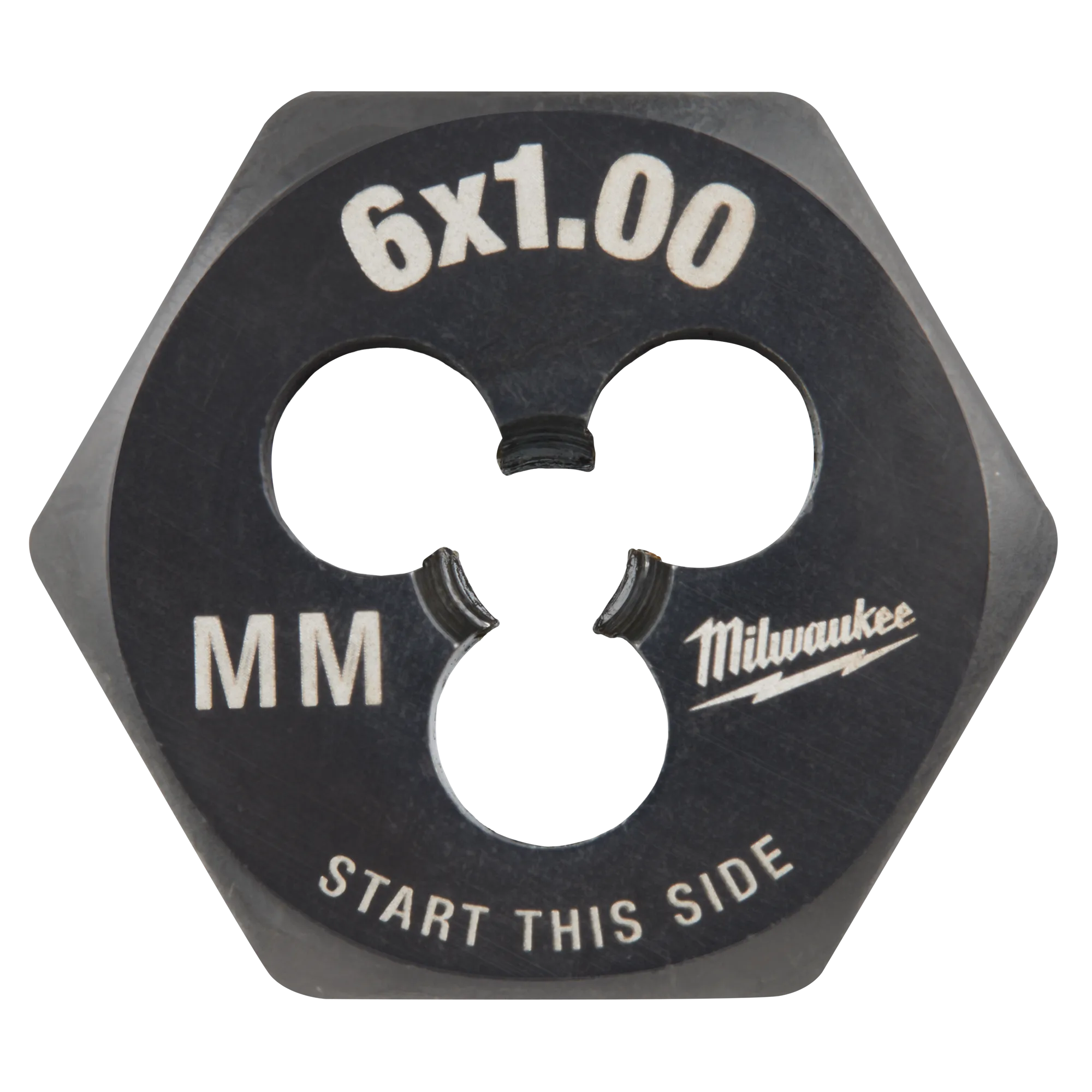 M6-1.00 mm 1-Inch Hex Threading Die | Milwaukee Tool