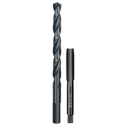 M10-1.50 mm Straight Flute Plug Tap & R Drill Bit | Milwaukee Tool