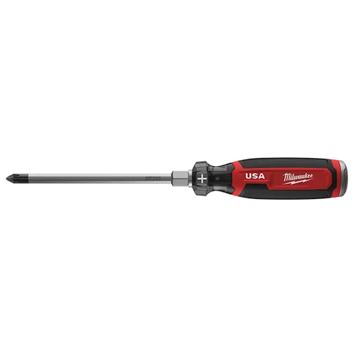 #2 Phillips 6" Cushion Grip Demolition Screwdriver (USA) | Milwaukee Tool