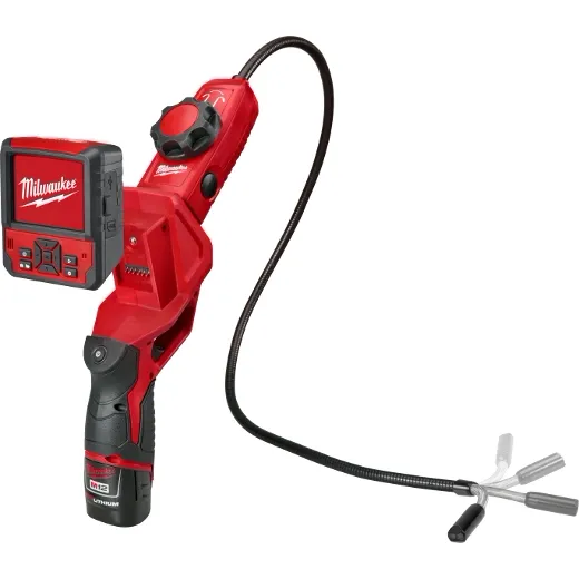 M12 M-SPECTOR FLEX 3 FT Inspection Camera Cable w/ PIVOTVIEW Kit | Milwaukee Tool