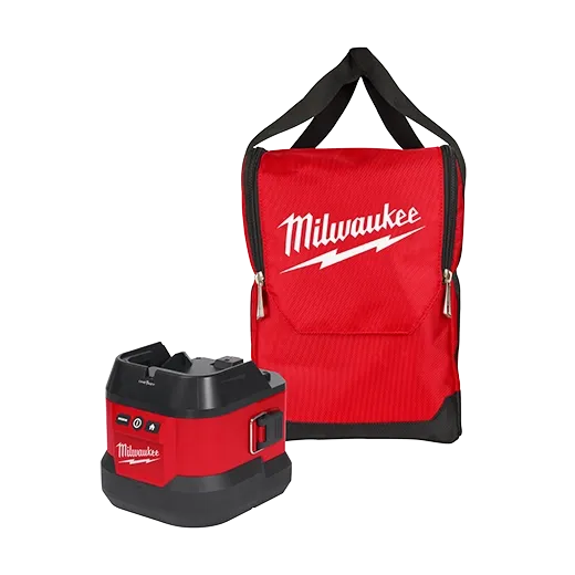 M18 Utility Remote Control Search Light Portable Base w/ Carry Bag ...