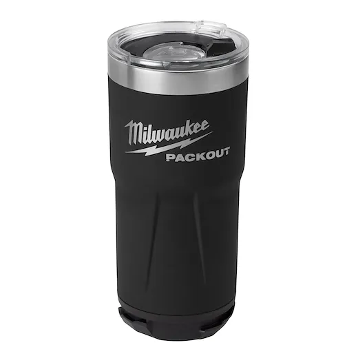 20oz PACKOUT™ Tumbler - Black | Milwaukee Tool