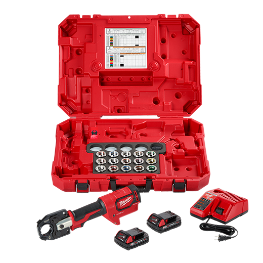 Kit de pinza crimpeadora de 600 MCM M18™ FORCE LOGIC™ con troqueles de ...