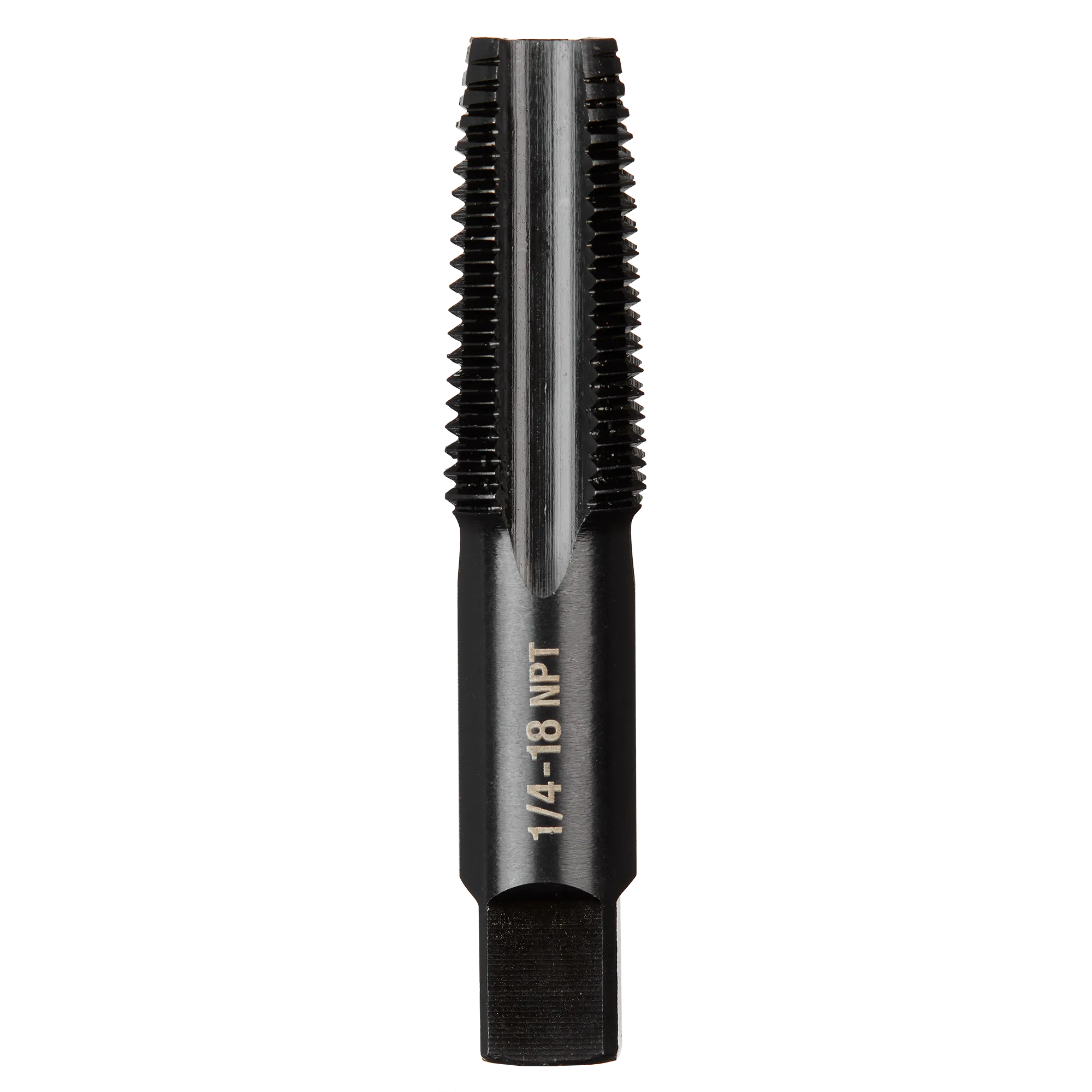 Macho de roscar cónico con ranura recta de 1/4"-18 NPT | Milwaukee Tool