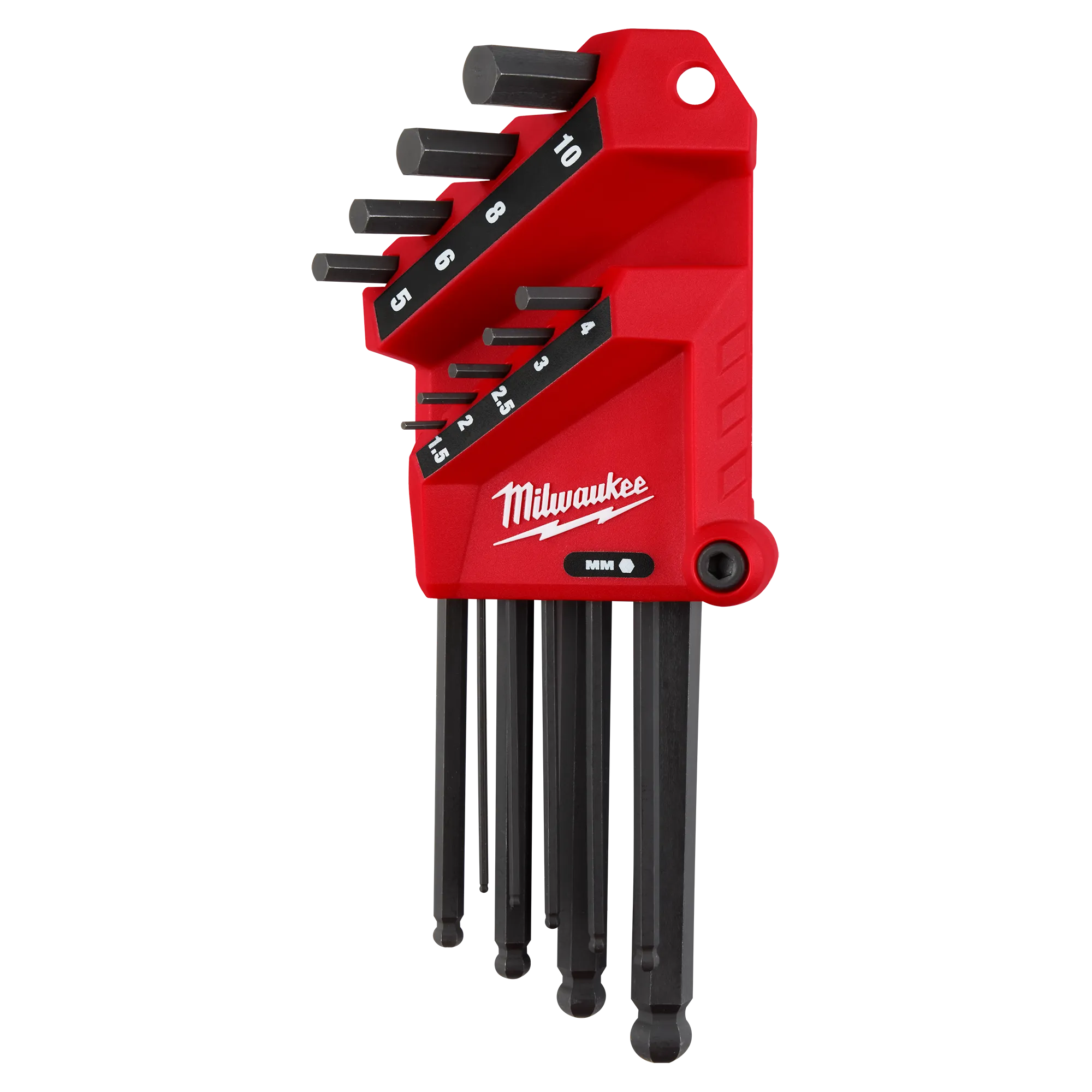 Juego de llaves hexagonales estilo L métricas (9 piezas) | Milwaukee Tool